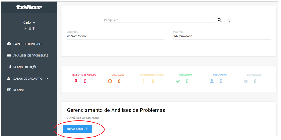 Nova análise - Télios