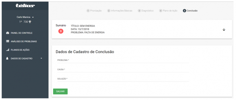 Conclusão - Télios